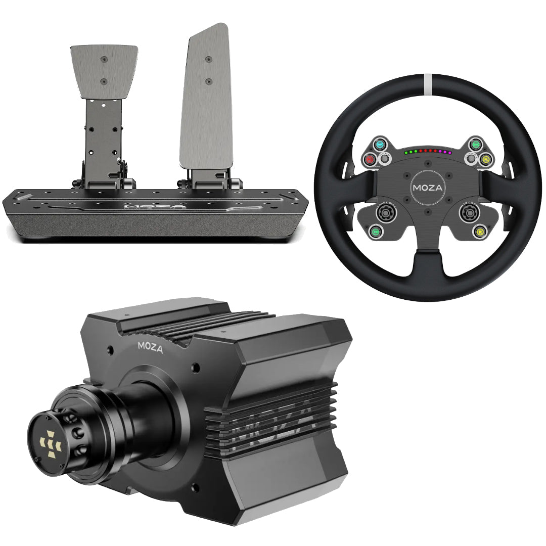 Moza Racing Bundles | Complete Sim Racing Wheel Kits