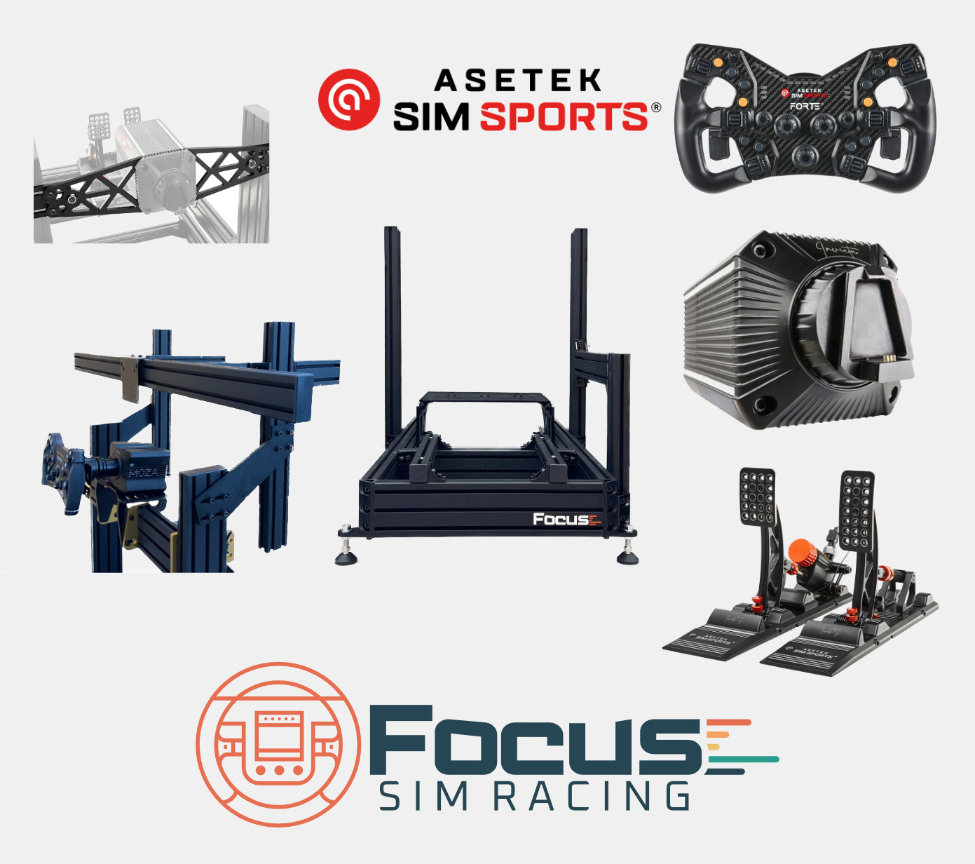 Focus Sim Racing Core Tier 3 - Asetek SimSports Invicta