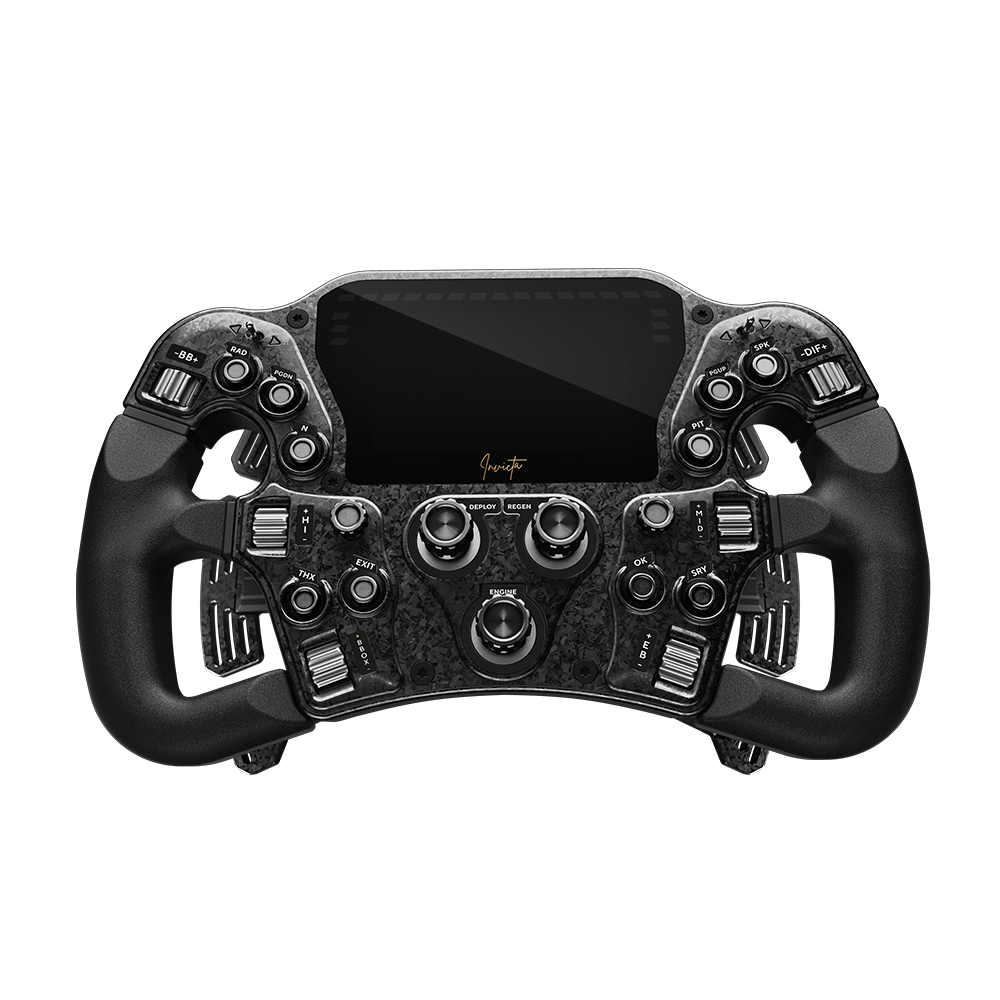 Asetek SimSports® Invicta Formula Wheel – Focus Edition with LMP Grips ...